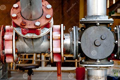 Piping Connection stock photo. Image of pipe, mechanical - 21892022