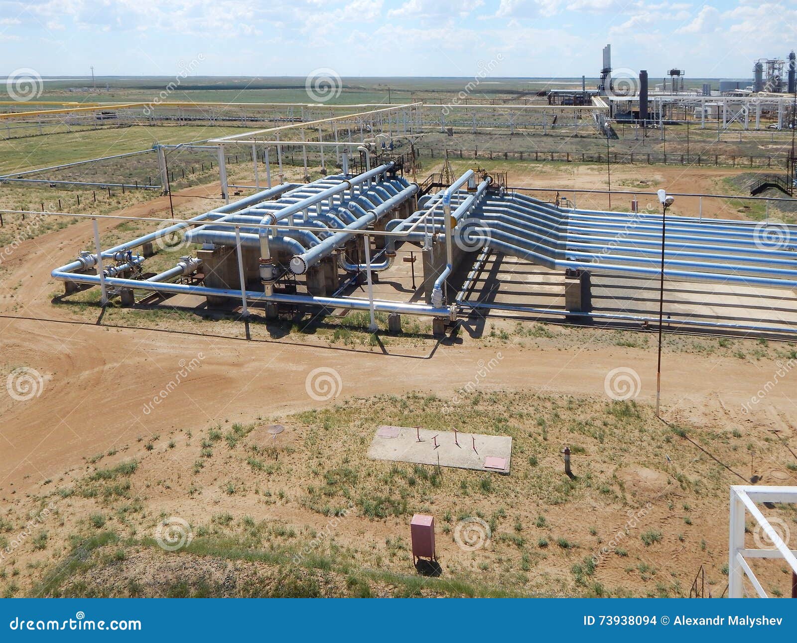 Piping system. stock photo. Image of technology, system - 73938094