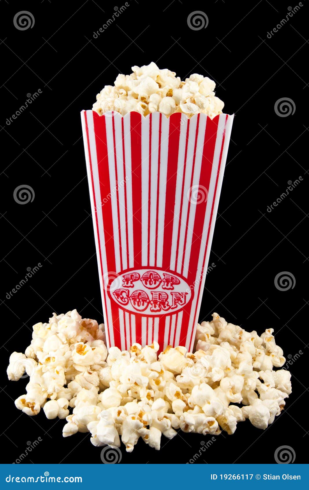 Pipoca No Saco Com Pipoca Ao Redor Imagem de Stock - Imagem de placa ...