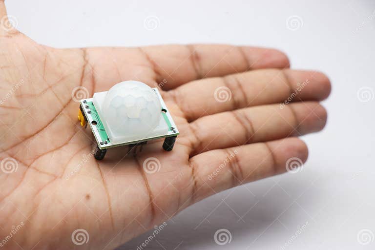 PIR Sensor Module for Motion Detection in Robotics Projects Held in the ...