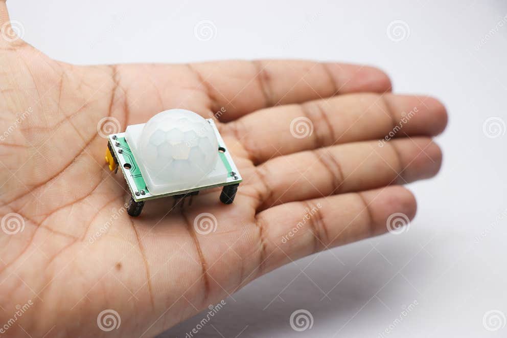 PIR Sensor Module for Motion Detection in Robotics Projects Held in the ...