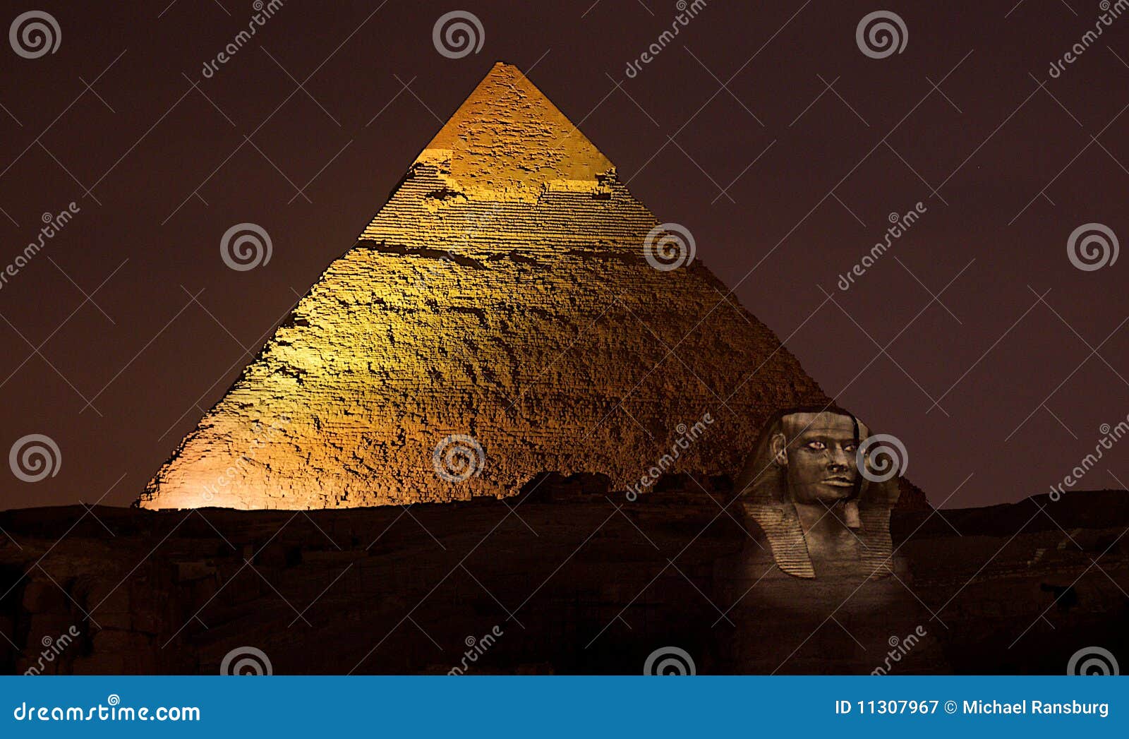 Piramide stock afbeelding. Image of kaïro, archeologie - 11307967