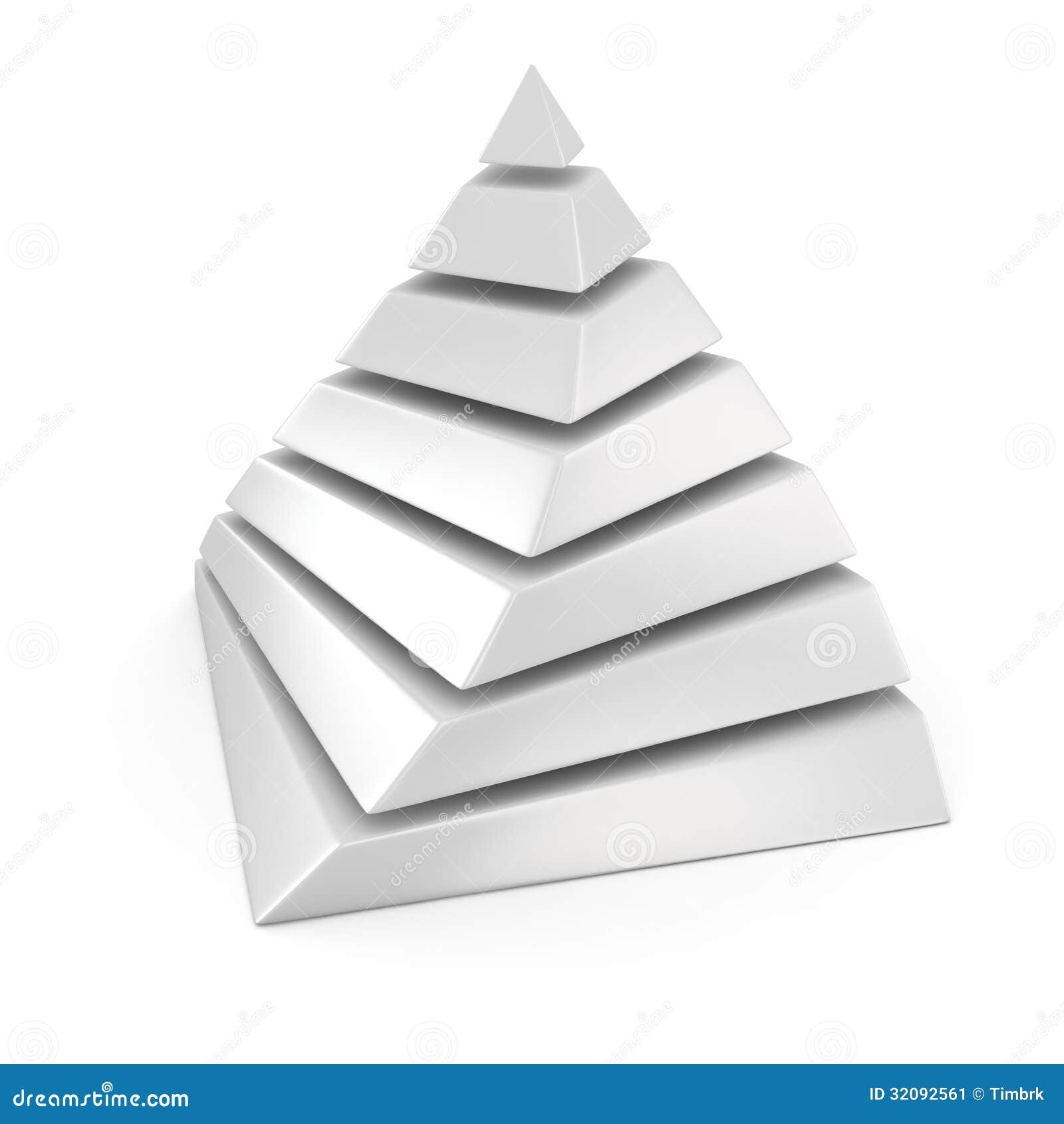 Piramide bianca illustrazione di stock. Illustrazione di fondamentale ...