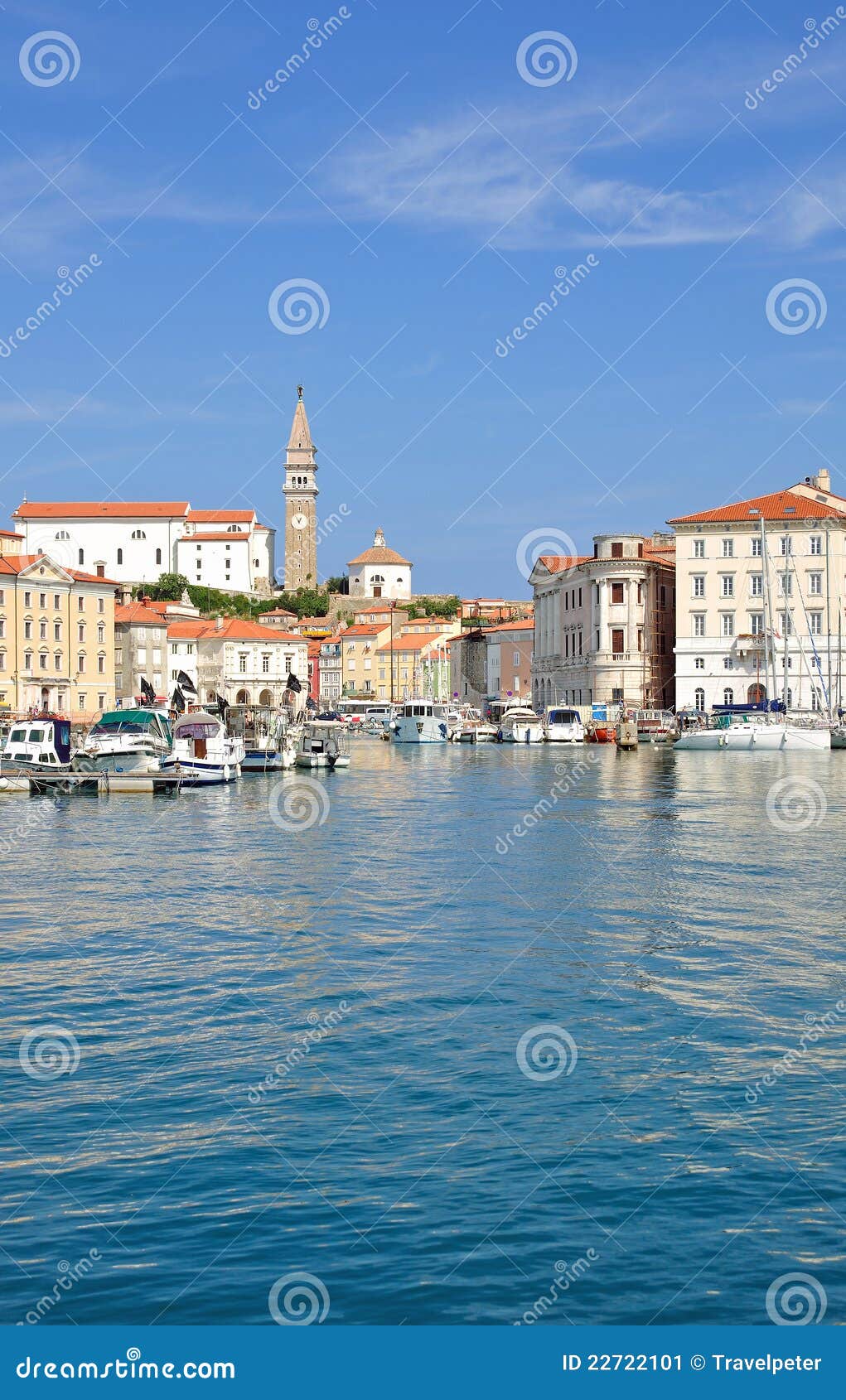 Piran,Adriatic Sea,Slovenia Stock Image - Image of places, seaside ...