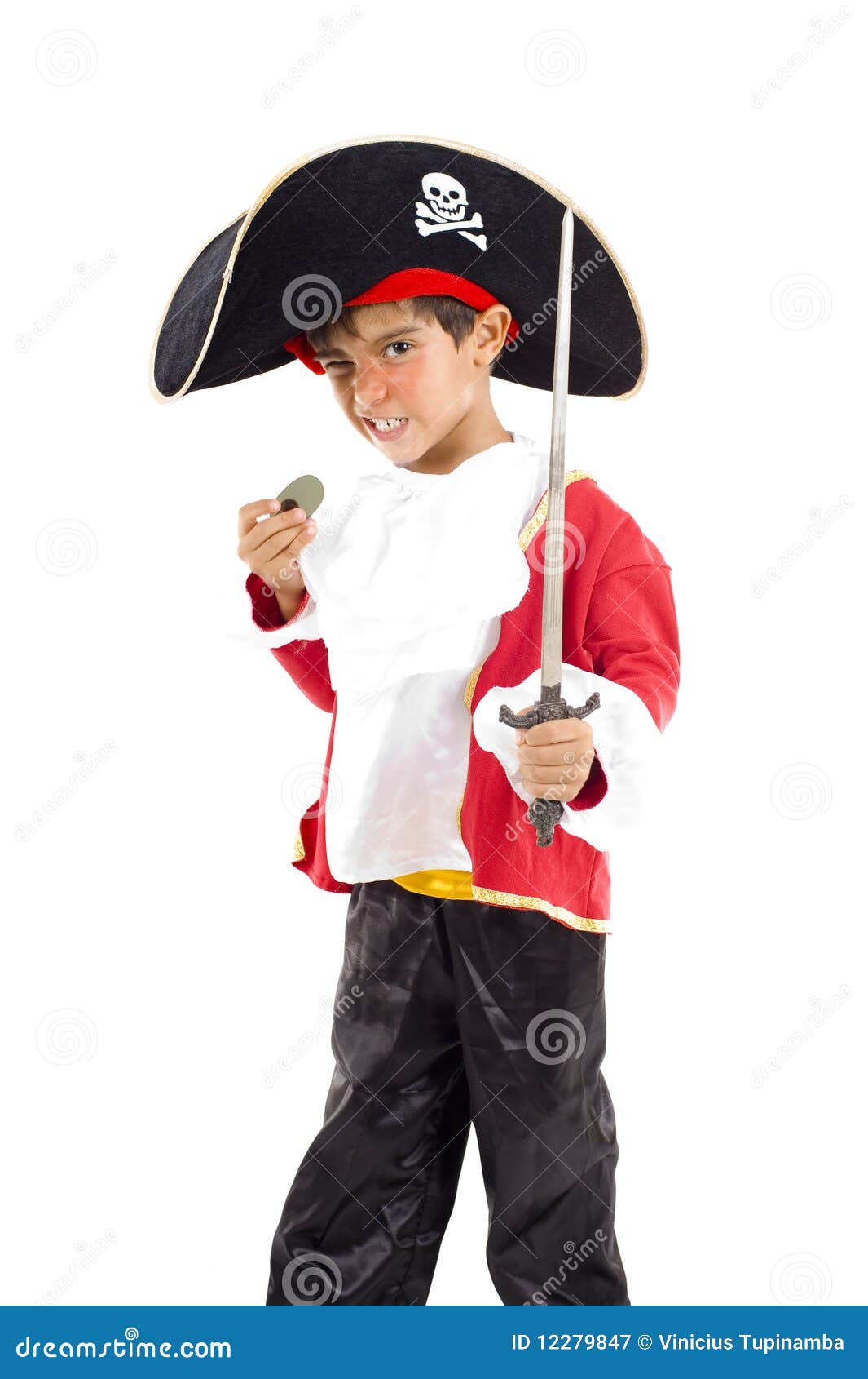 Pirate stock image. Image of halloween, performer, white - 12279847