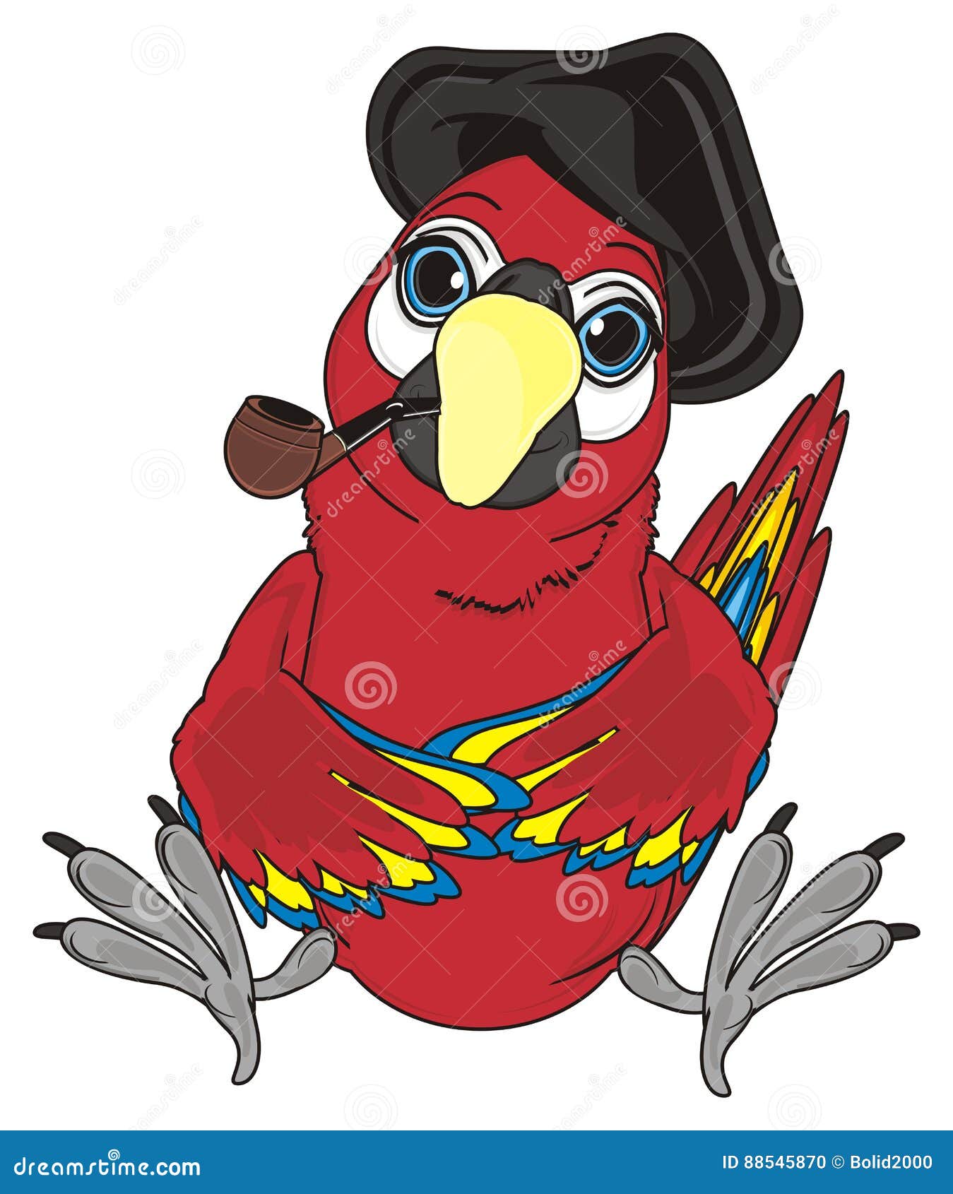 Pirate bird smoke stock illustration. Illustration of black - 88545870