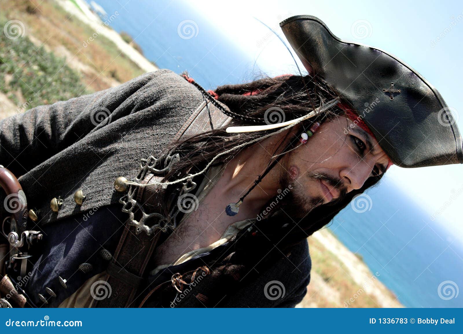 Pirate Captain stock image. Image of scaliwag, landing - 1336783