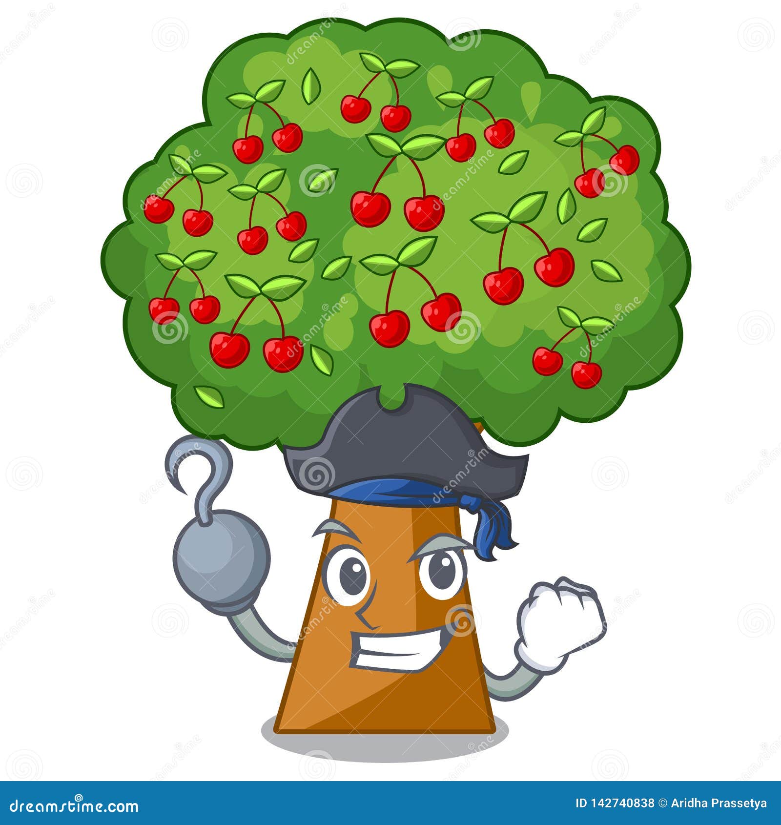 Pirate Tree Cartoon Royalty-Free Illustration | CartoonDealer.com #47958030