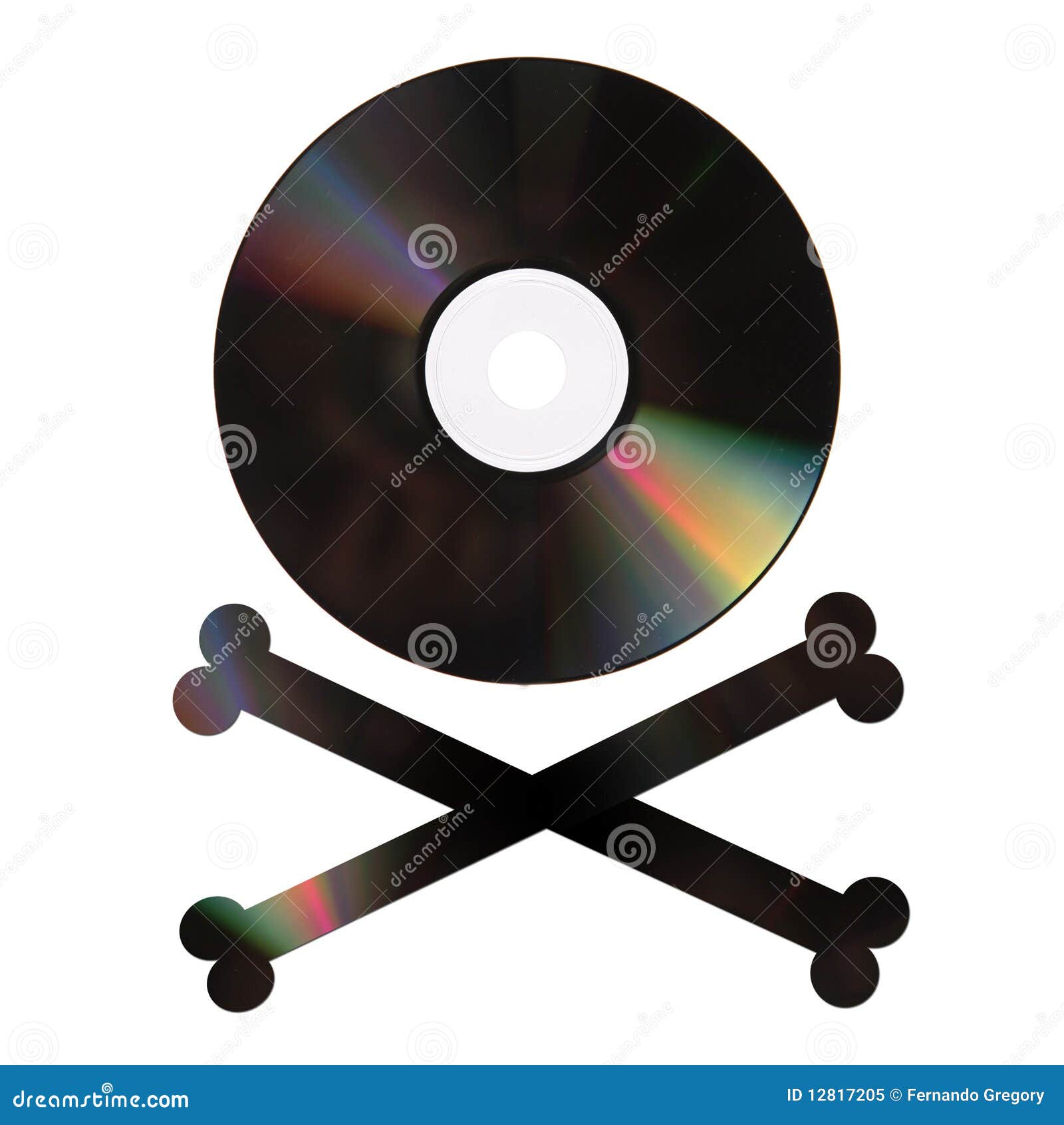 Pirate DVD on white stock image. Image of pirate, white - 12817205