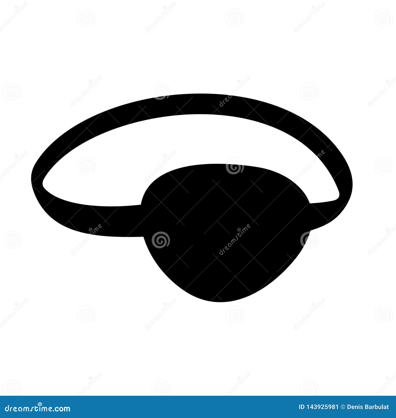 Pirate Eye Patch Vector