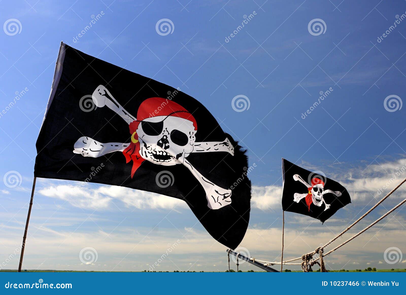 Pirate flag stock photo. Image of board, pirate, legend - 10237466