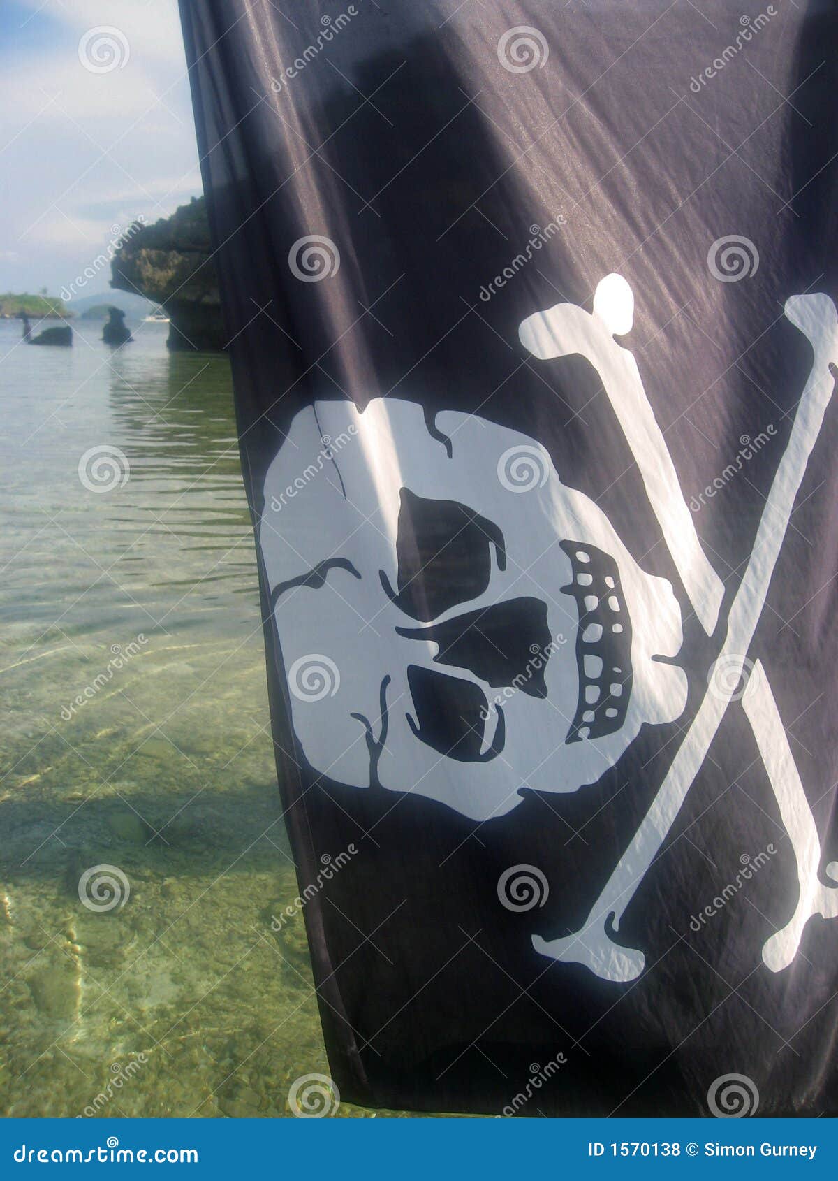 Pirate Flag Stock Image | CartoonDealer.com #7238623