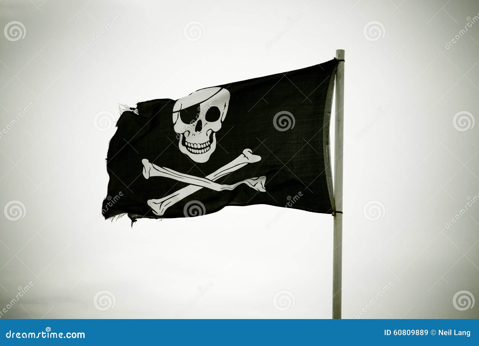 Pirate flag stock image. Image of caribbean, halloween - 60809889