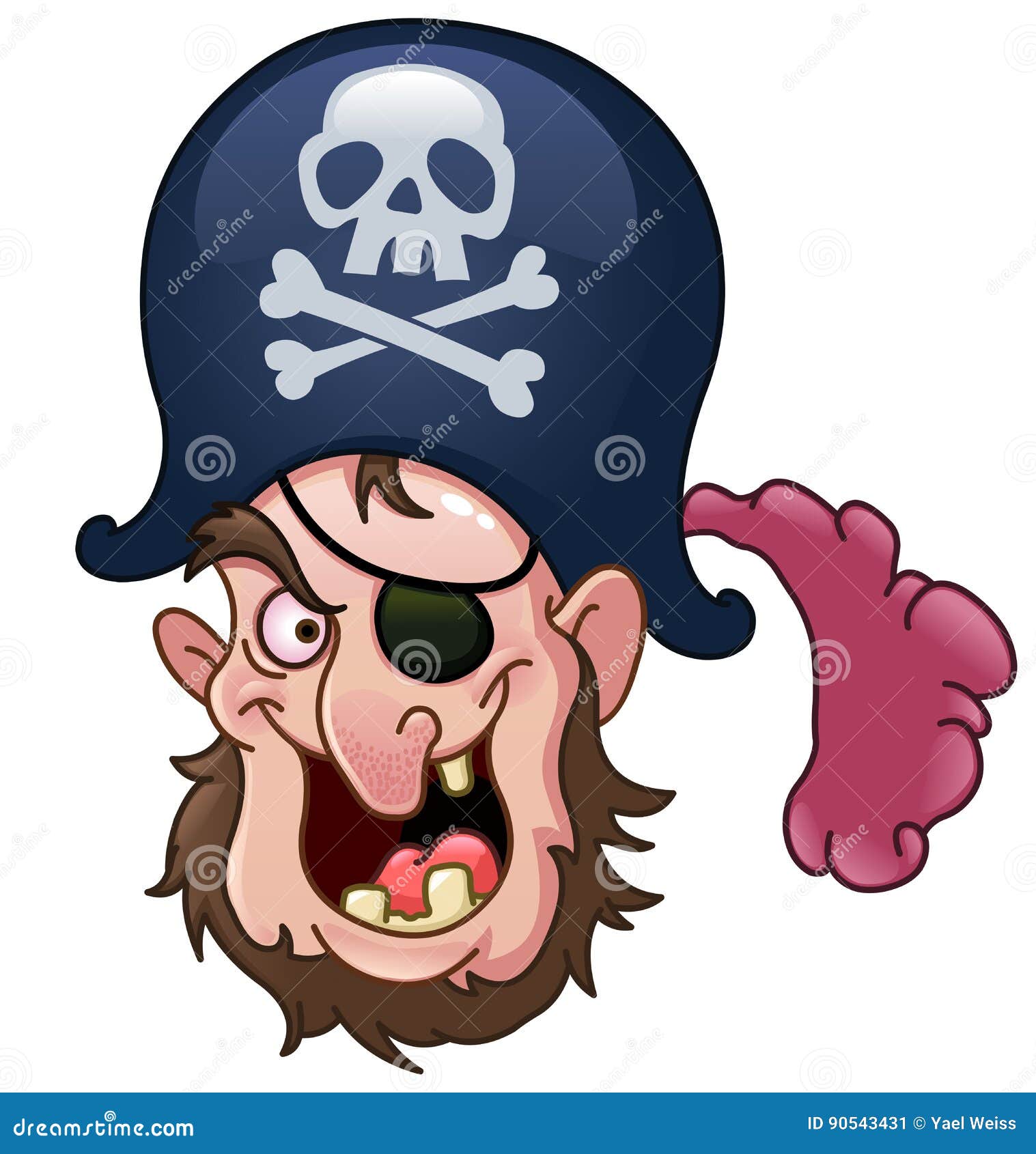 Pirate Head Clipart