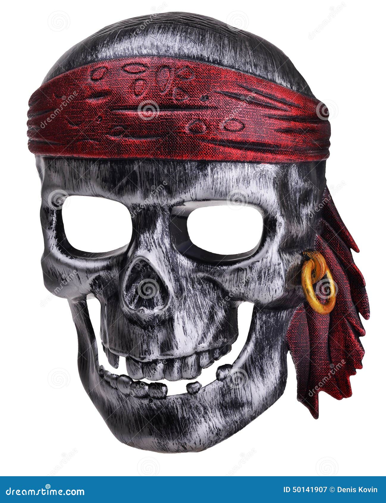 Pirate human skull mask stock image. Image of anatomy - 50141907