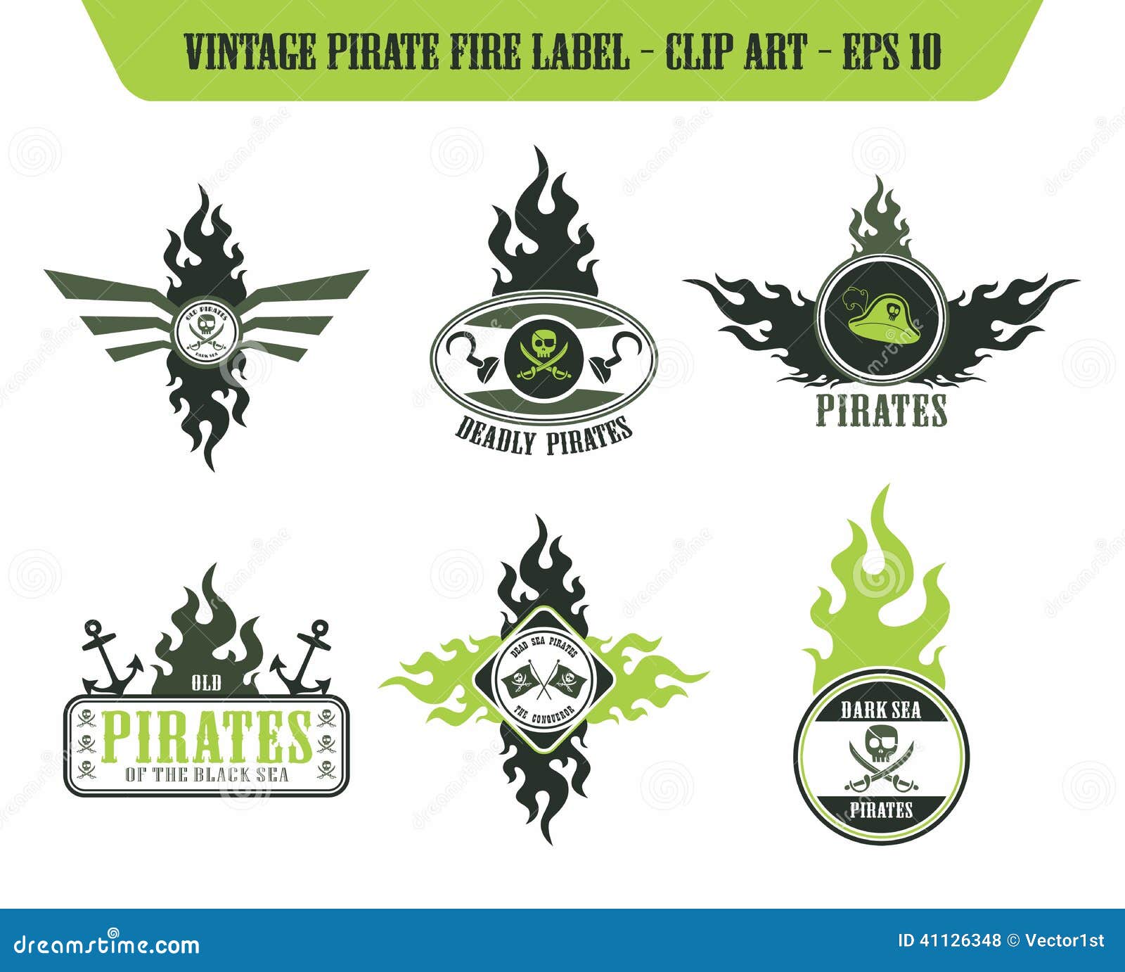 Pirate icon label sticker stock vector. Illustration of hand - 41126348