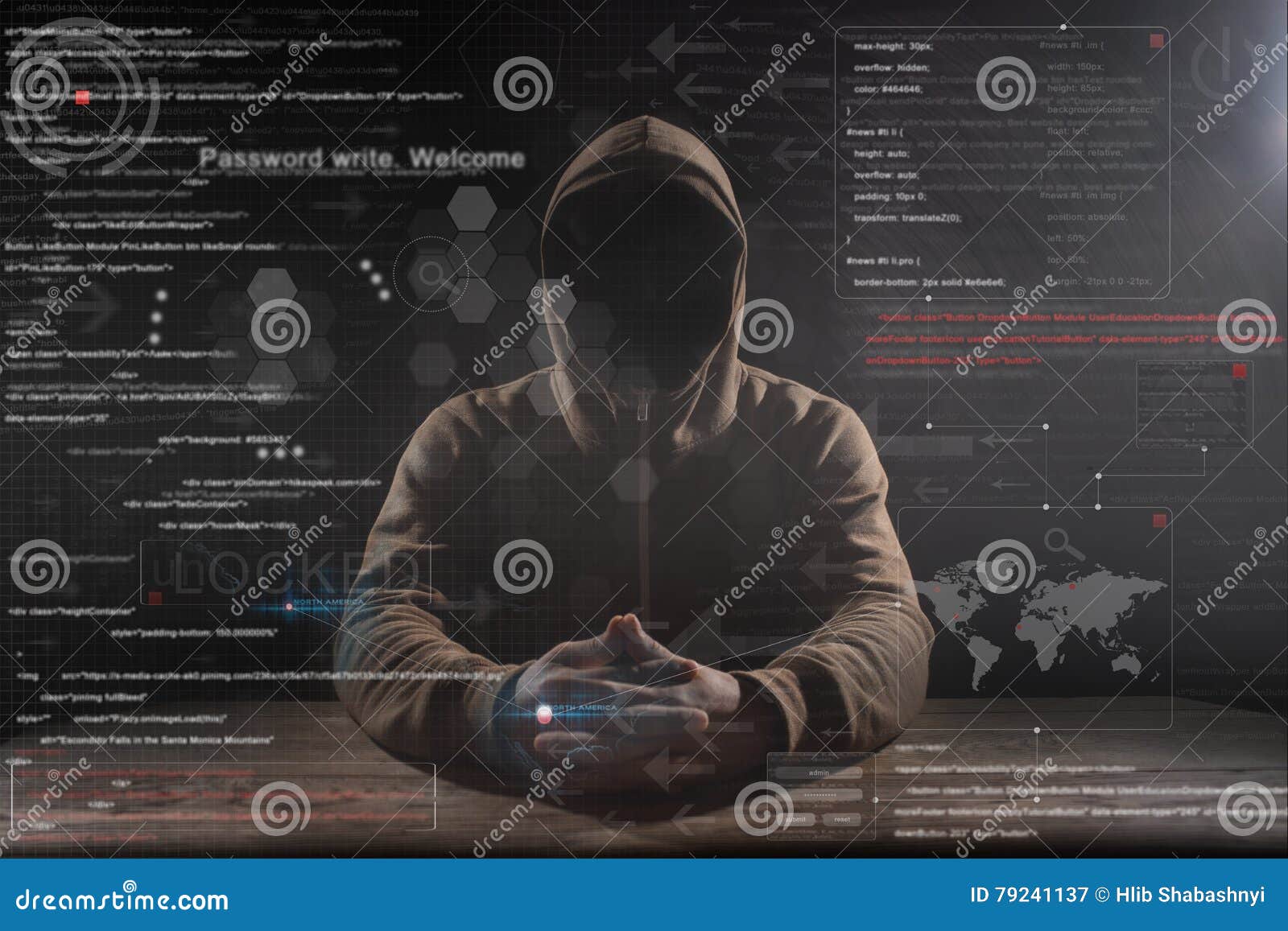 Pirate Informatique Au Travail Image stock - Image du transmission ...