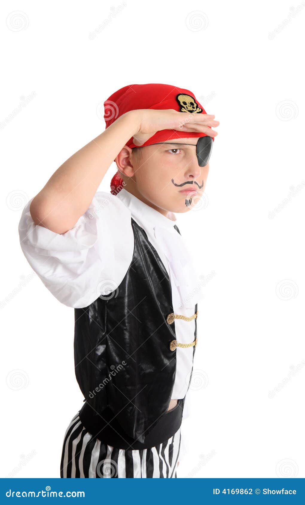 Pirate looking out stock photo. Image of people, outlaw - 4169862