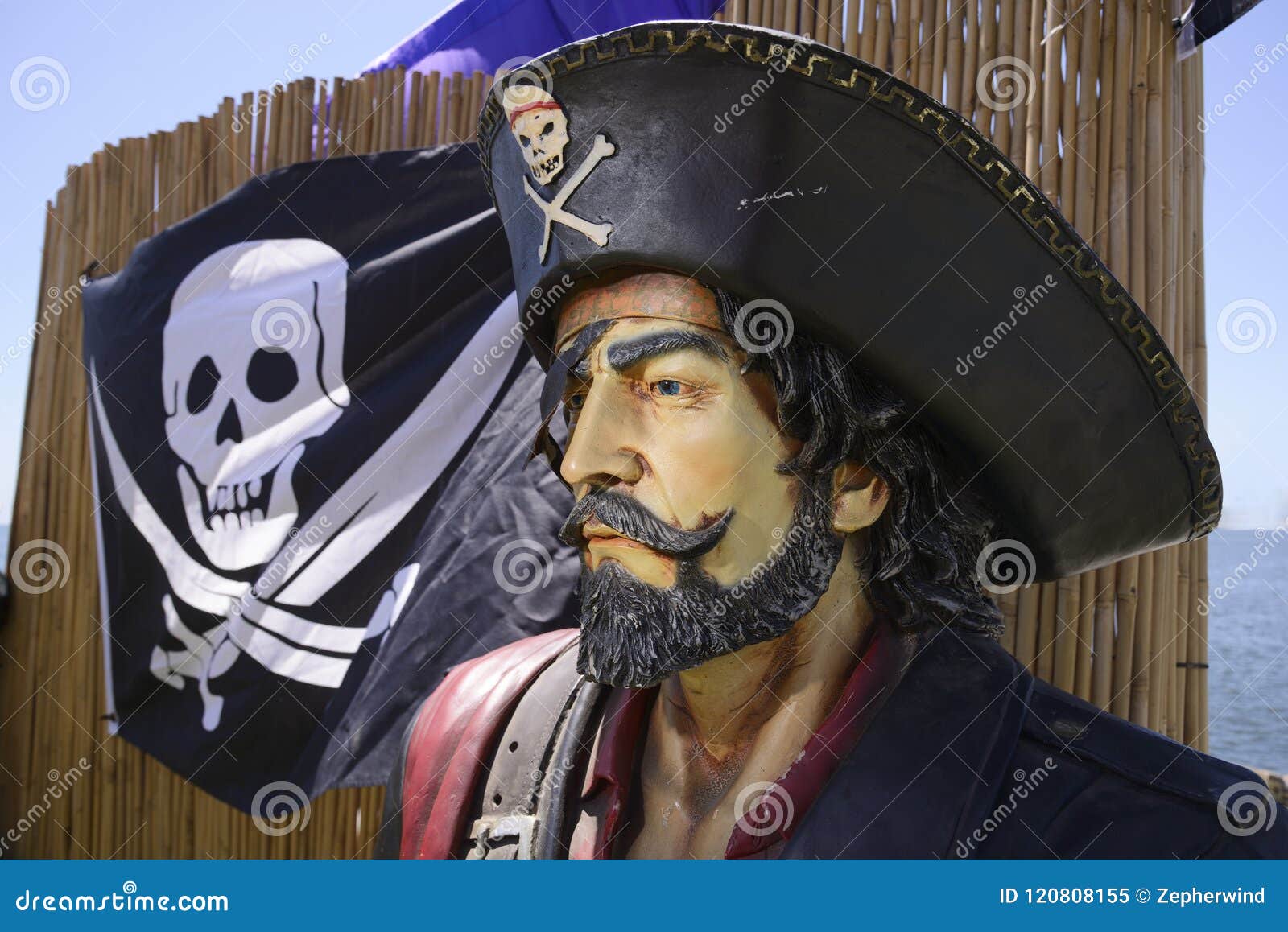 Pirate Mannequin stock image. Image of outdoors, sign - 120808155