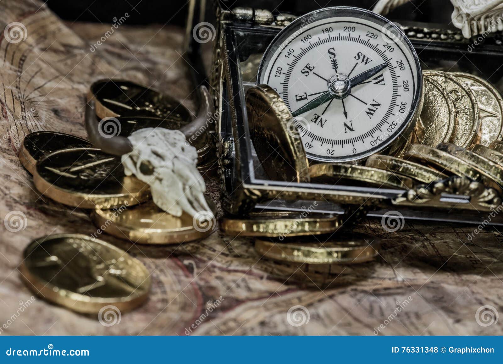 Pirate with money stock photo. Image of possession, adventure - 76331348