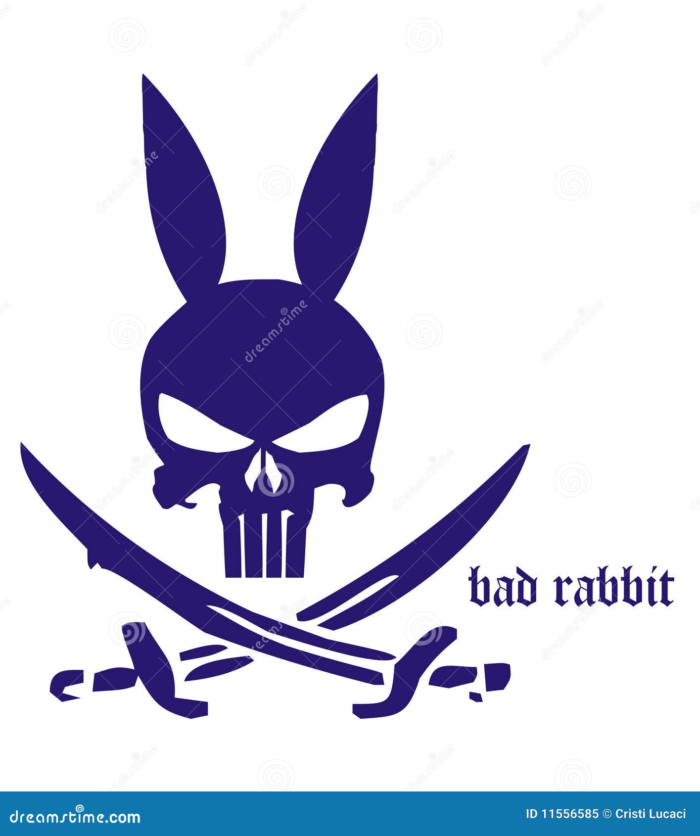 Pirate Rabbit Royalty Free Stock Photo - Image: 11556585