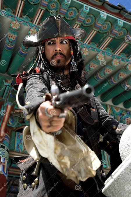 Pirate Raid stock image. Image of person, asain, historic - 1336745