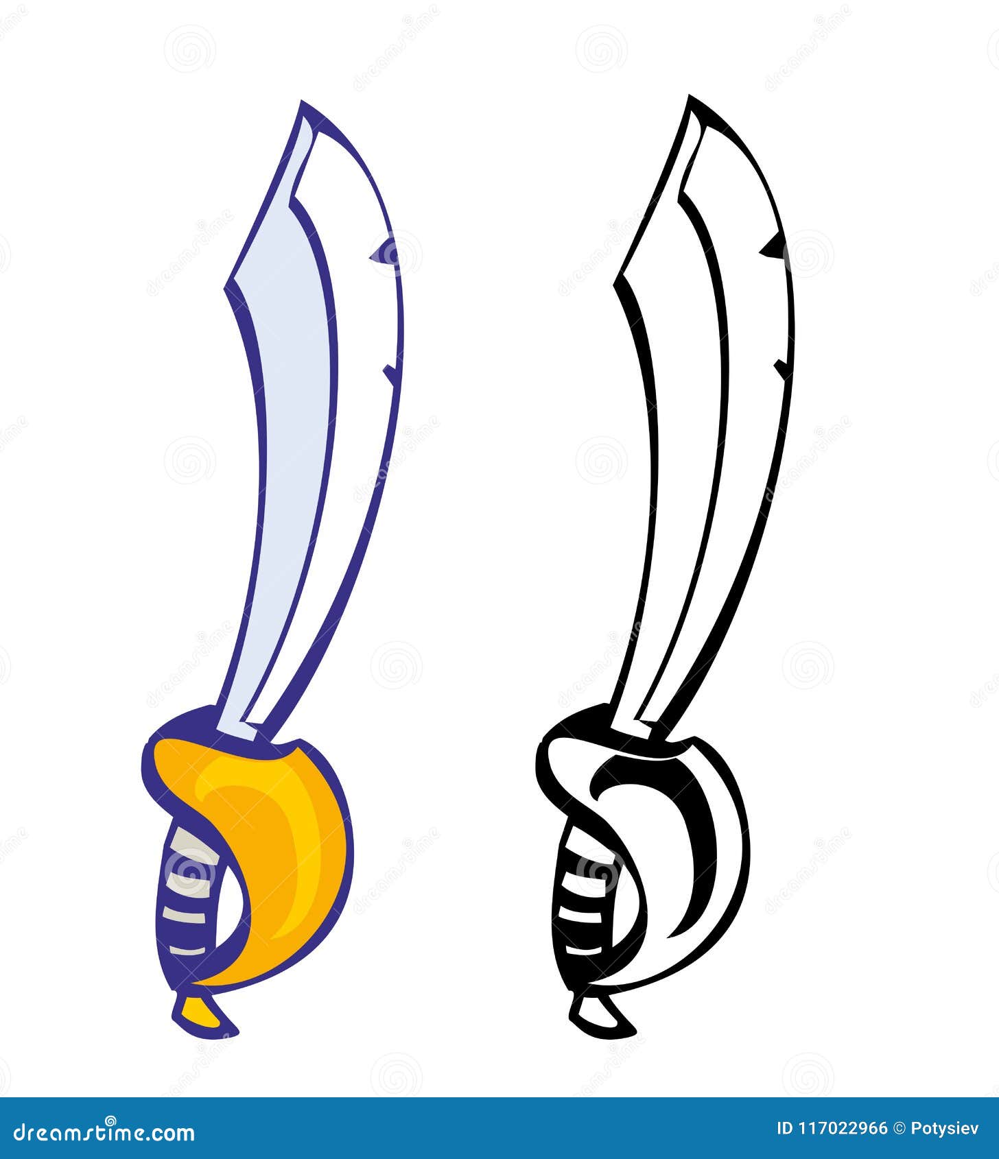 Pirate Boy With Sabre Logo Cartoon Vector | CartoonDealer.com #30707609