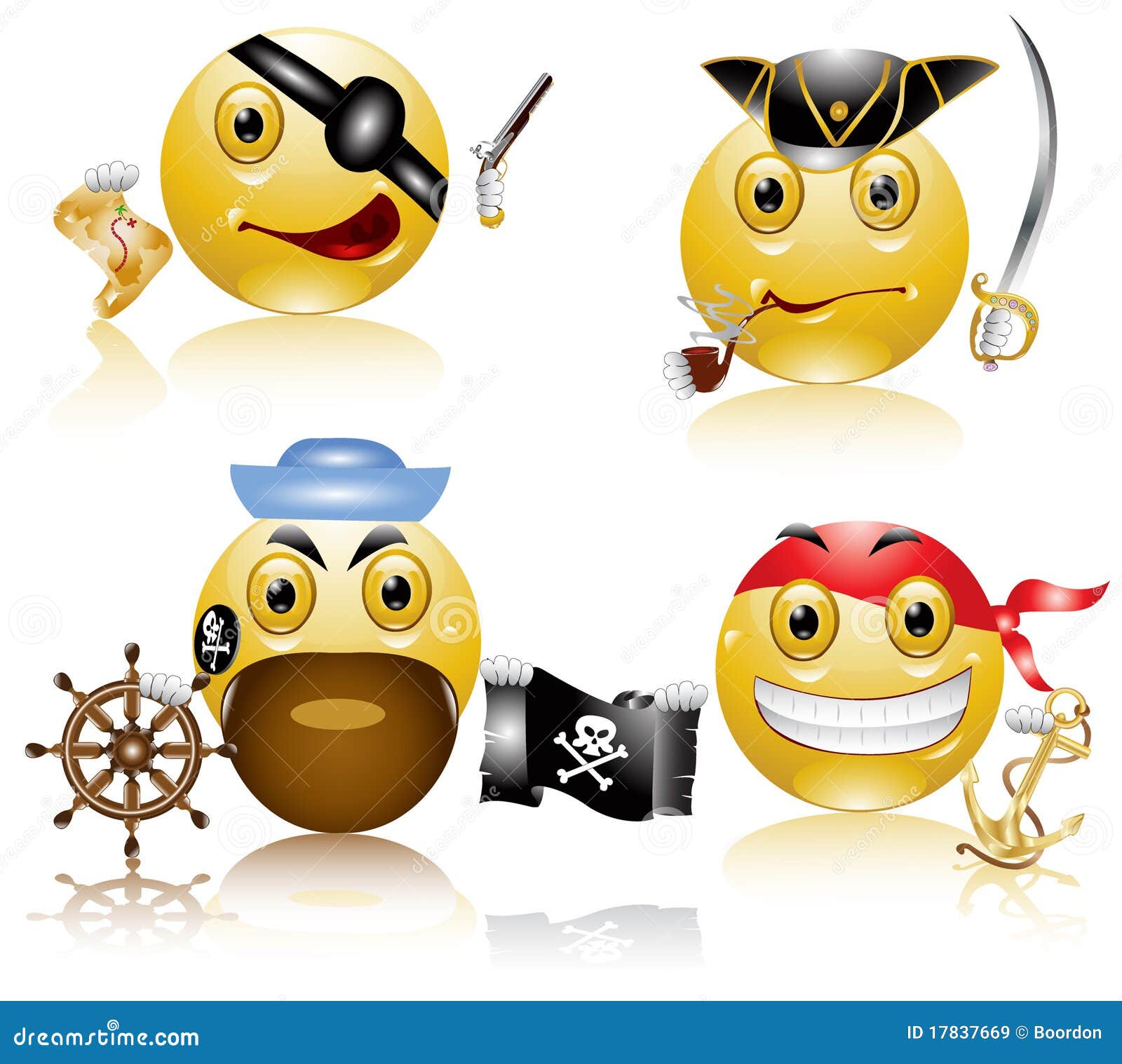 Pirate sea smile character stock vector. Illustration of smile - 17837669