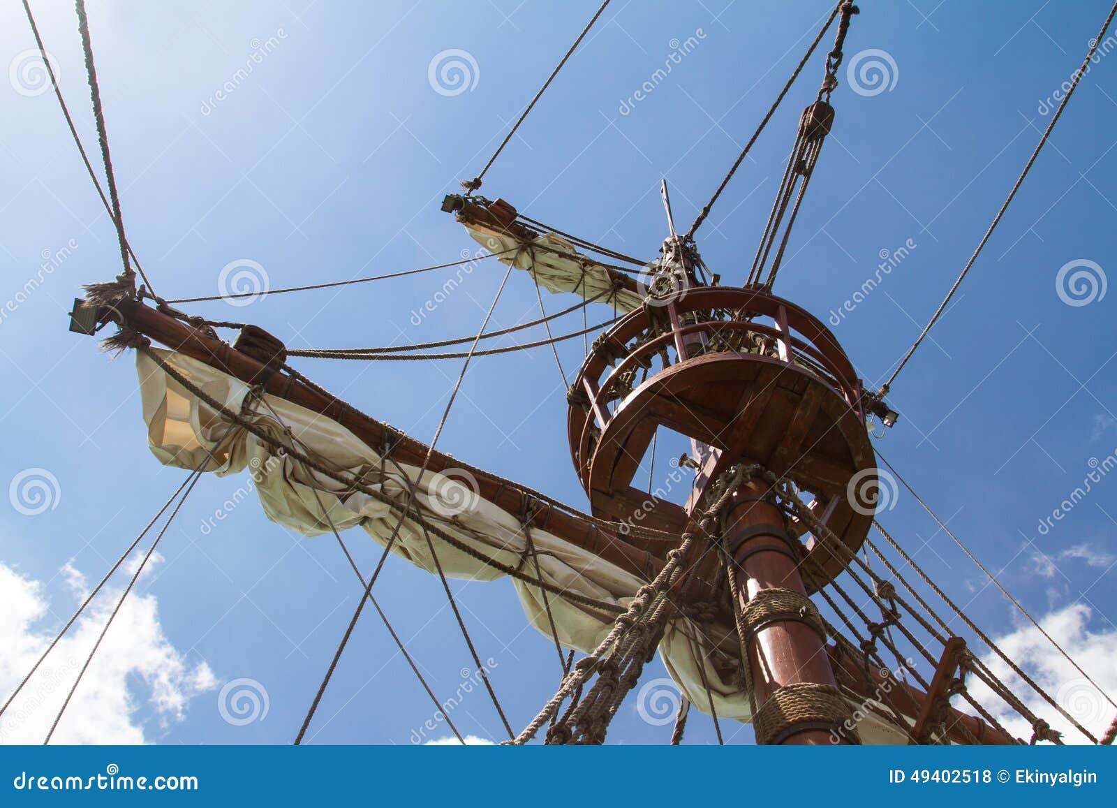 Pirate Ship stock photo. Image of spring, summer, vintage - 49402518