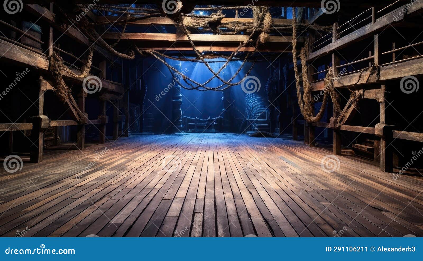Pirate Ship Deck Stage