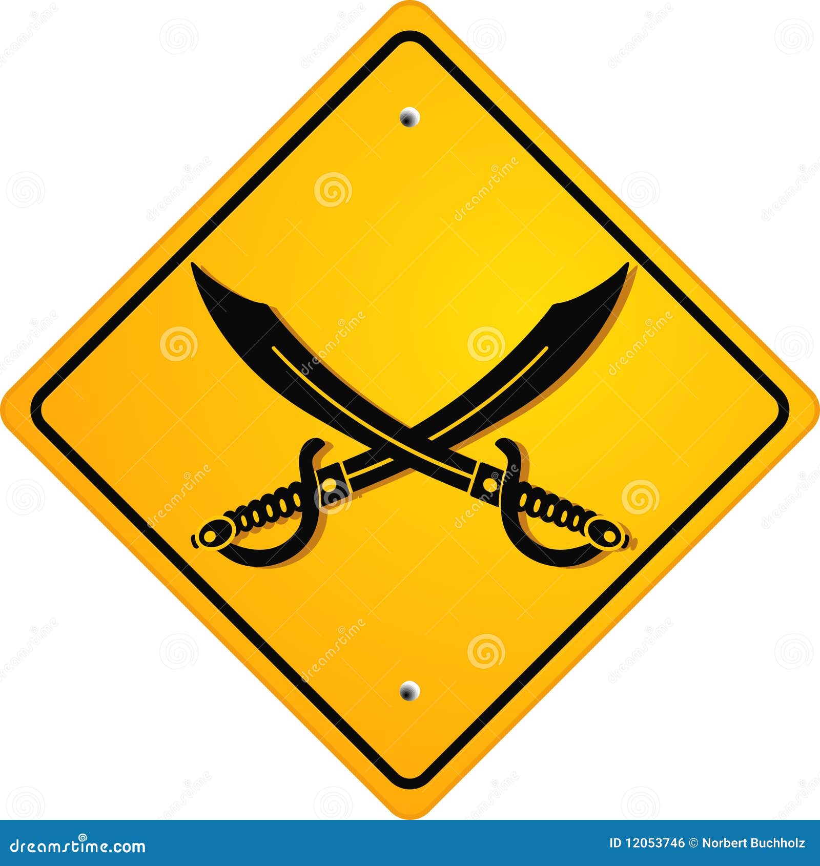 Pirate sign stock illustration. Illustration of symbol - 12053746