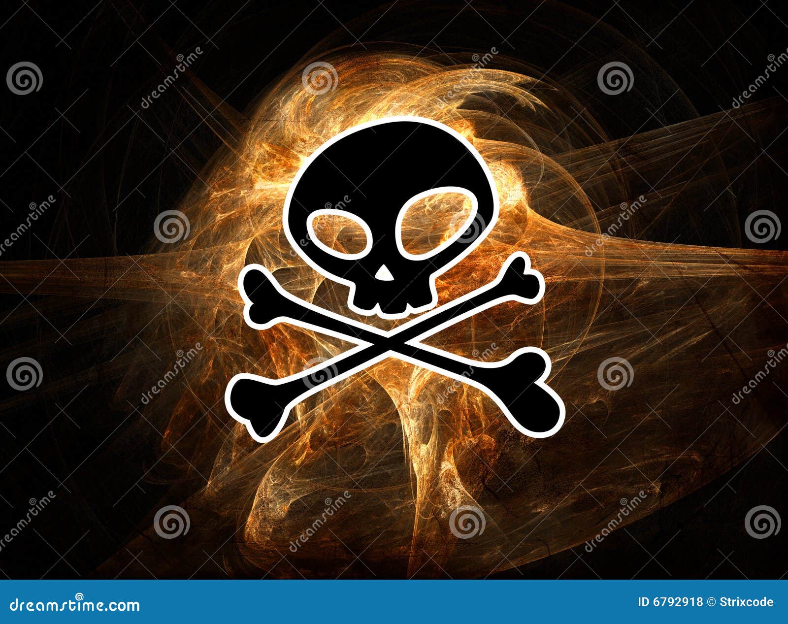Pirate sign stock illustration. Illustration of notification - 6792918