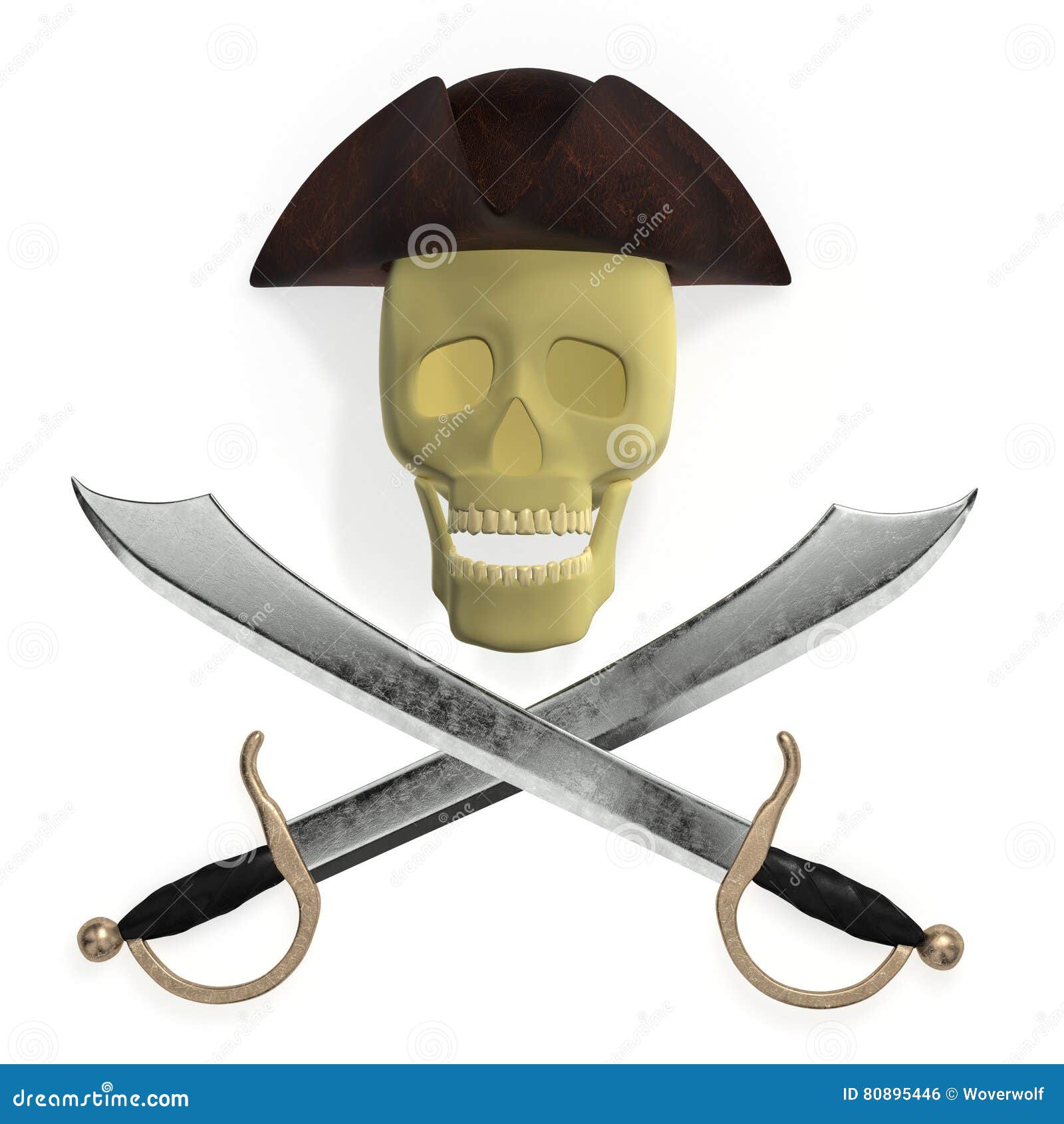 Pirate sign stock de ilustración. Ilustración de camino - 80895446