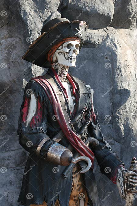 Pirate Skeleton stock image. Image of bandit, pirate, piracy - 831615