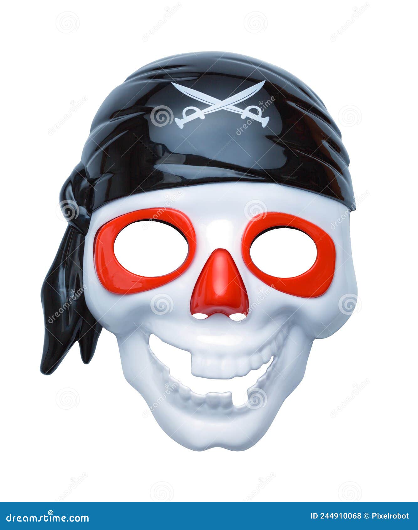 Skeleton Pirate Mask stock photo. Image of spooky, pirate - 244910068