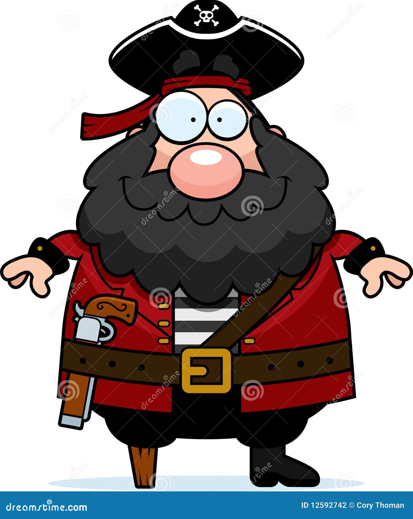 Cartoon Smiling Pirate Man Stock Illustrations – 427 Cartoon Smiling ...