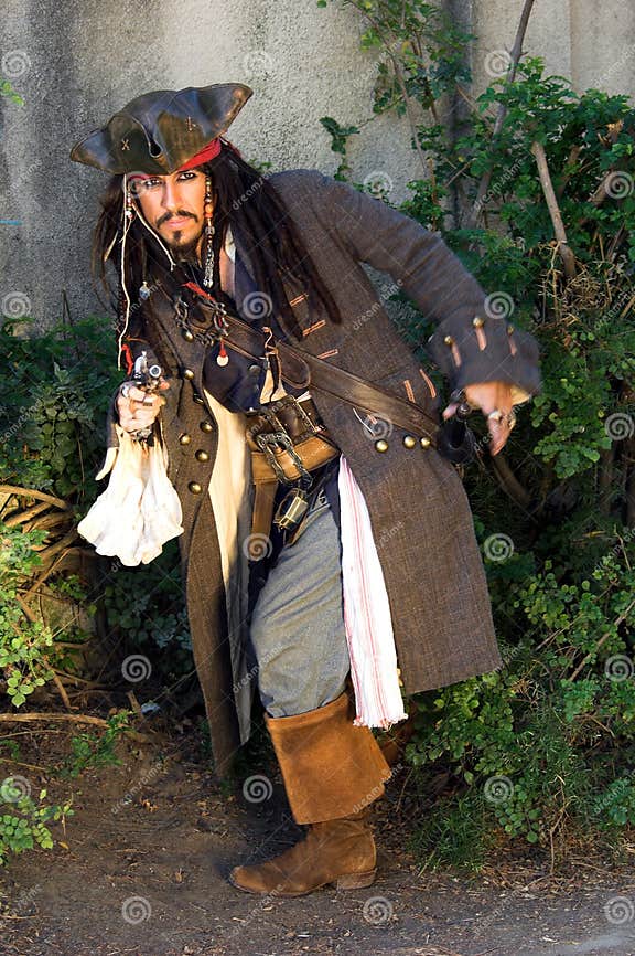 Pirate Stalking stock image. Image of sailor, alike, jack - 1337727