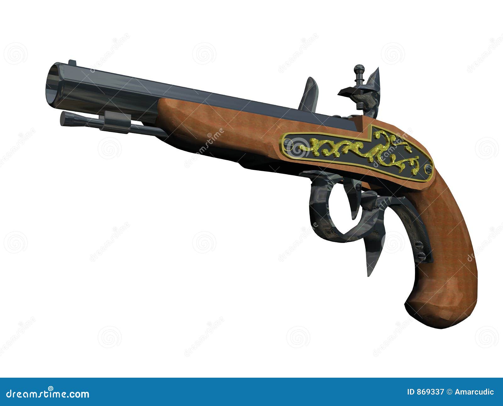 Pirate Gun Clip Art