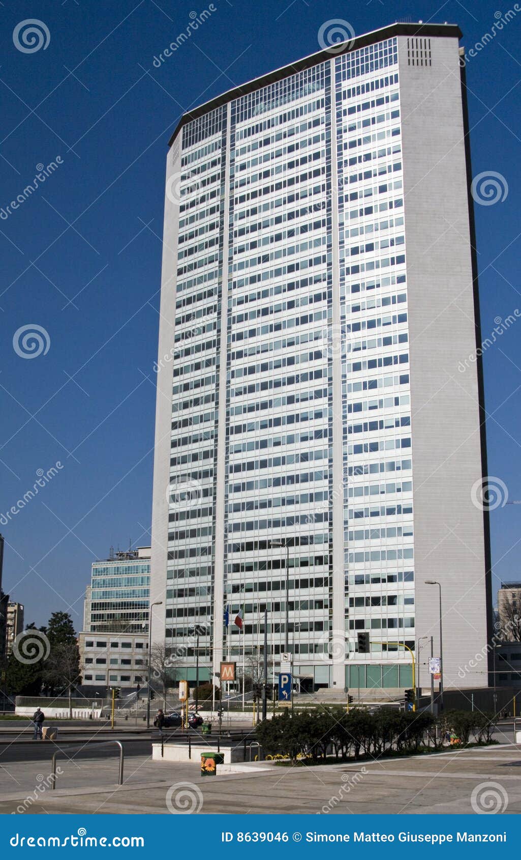 Pirelli Tower stock photo. Image of city, glass, business - 8639046