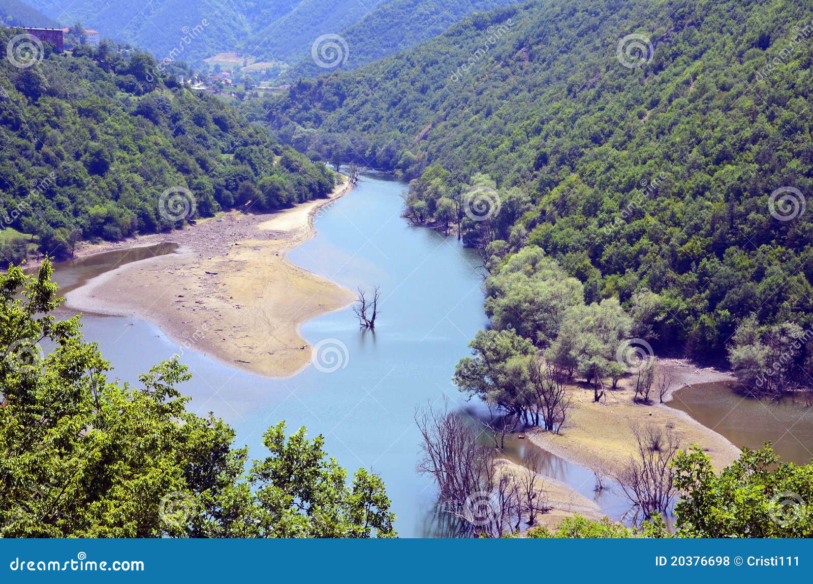 Pirin lake stock photo. Image of travel, tree, pirin - 20376698