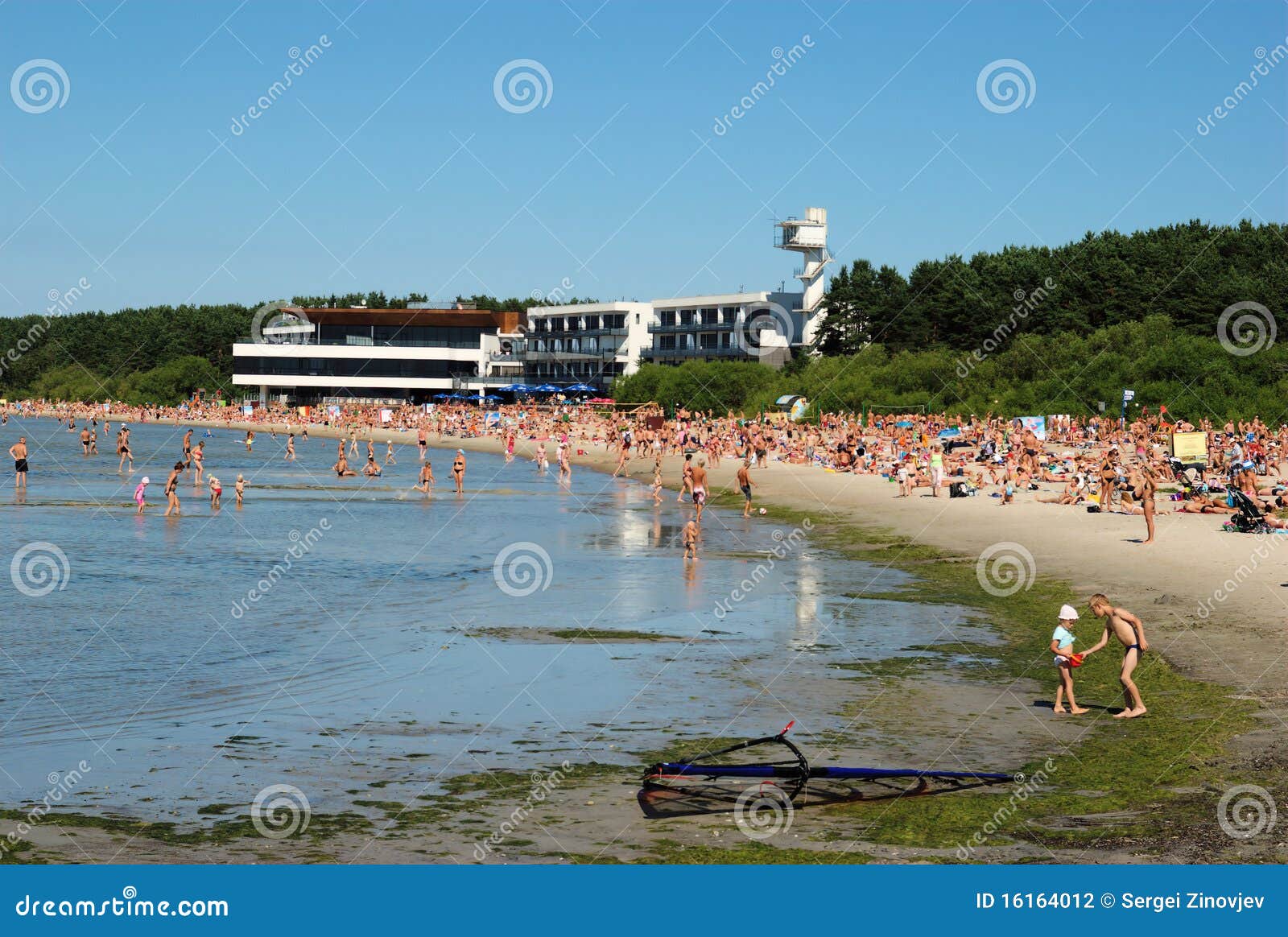 Pirita Beach in Tallinn editorial photography. Image of play - 16164012