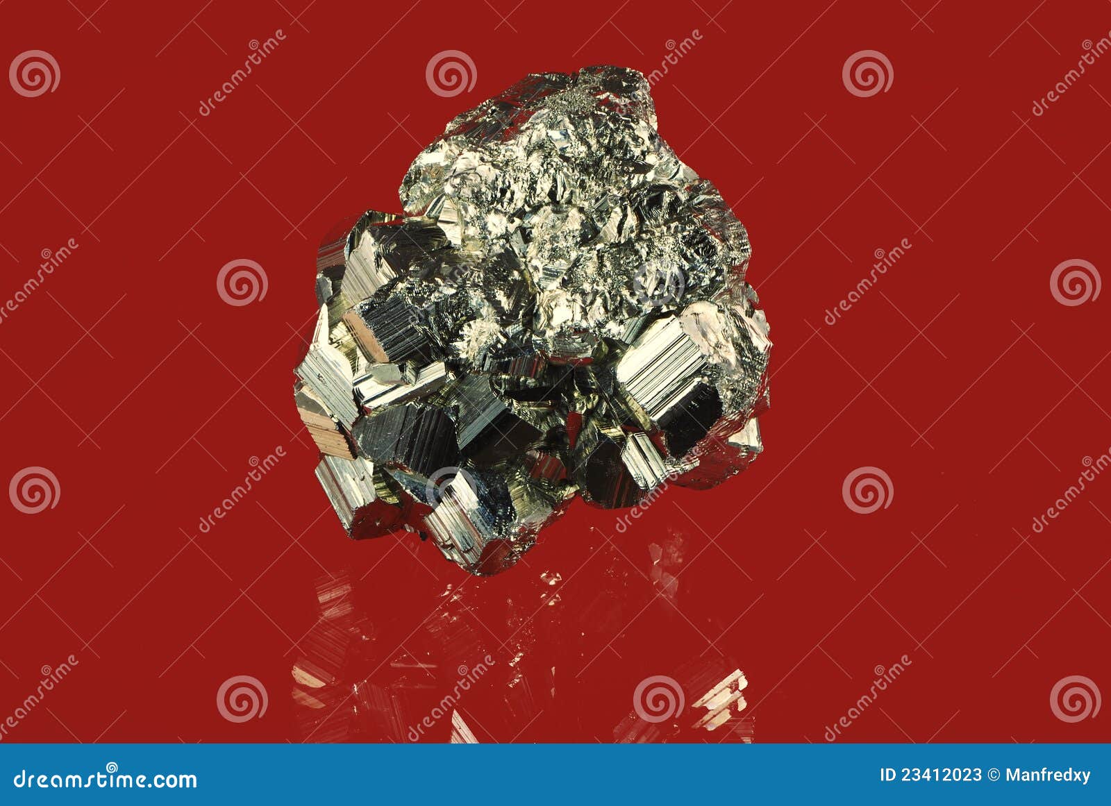 Pirite imagem de stock. Imagem de pirite, vermelho, macro - 23412023