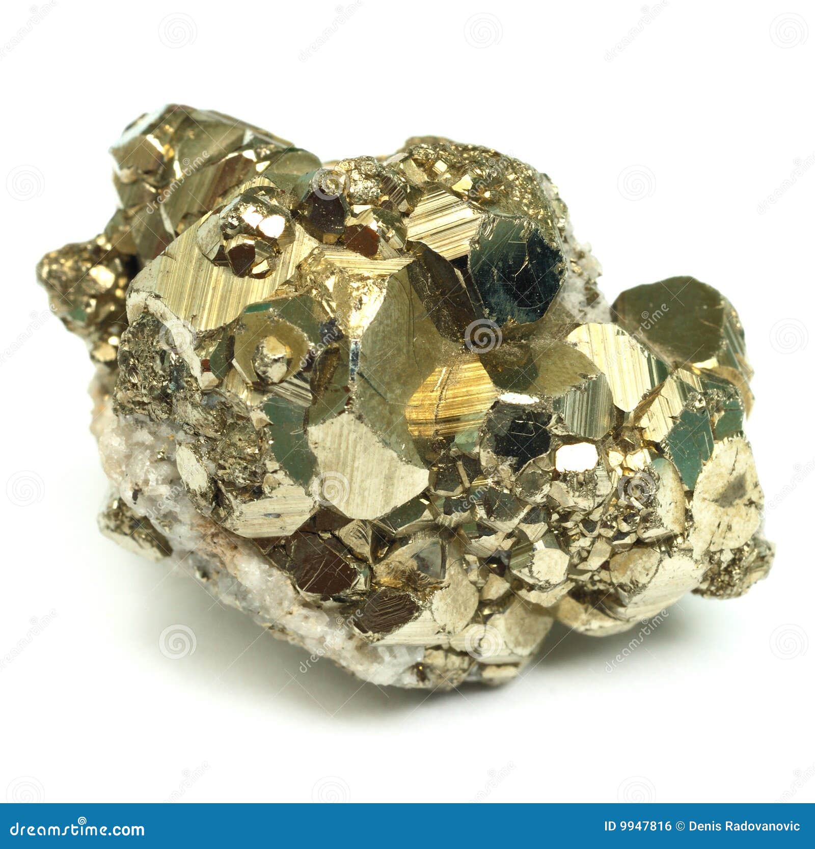 Pirite fotografia stock. Immagine di metafora, riflessione - 9947816