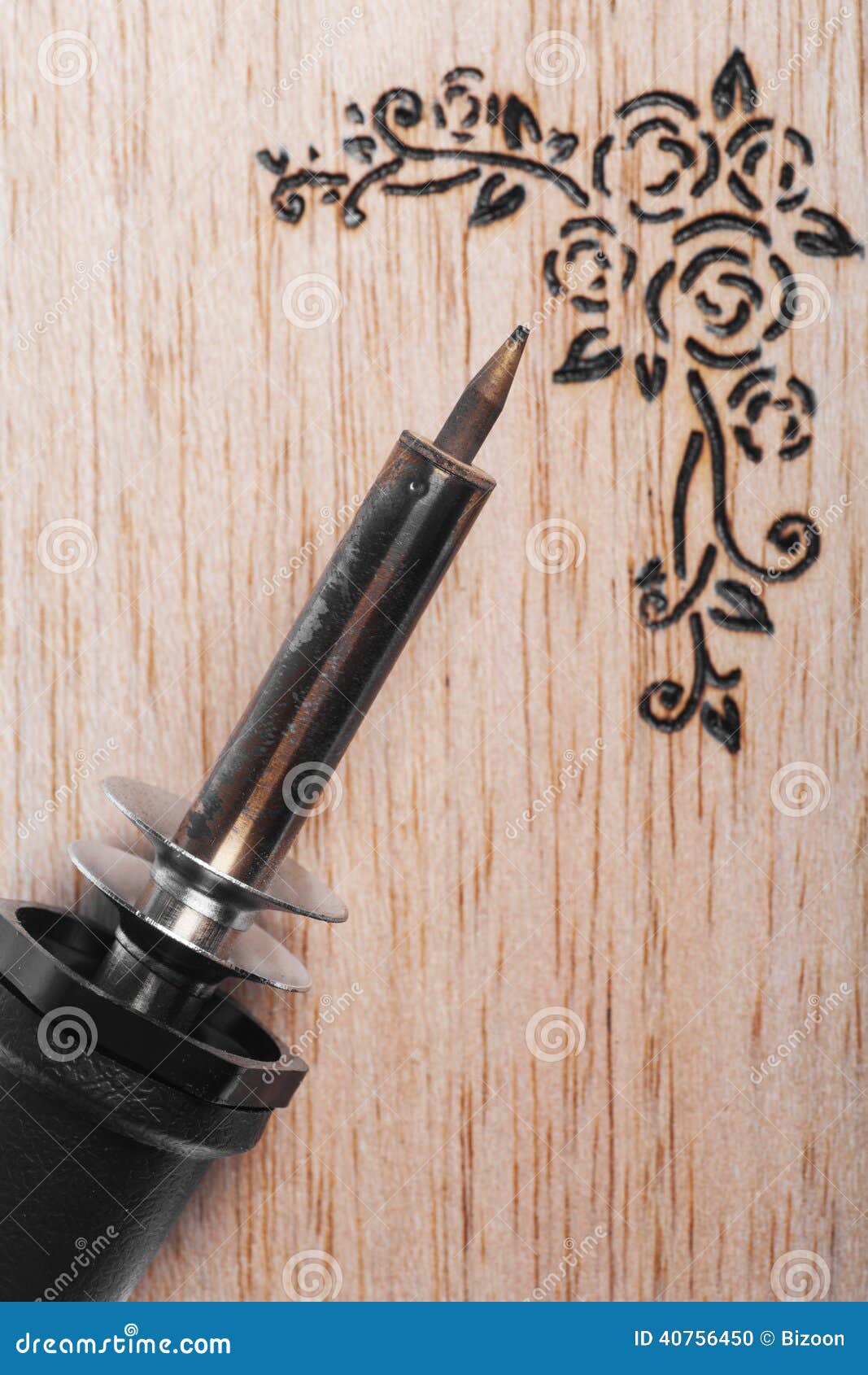 Pirografia fotografia stock. Immagine di eleganza, bellezza - 40756450