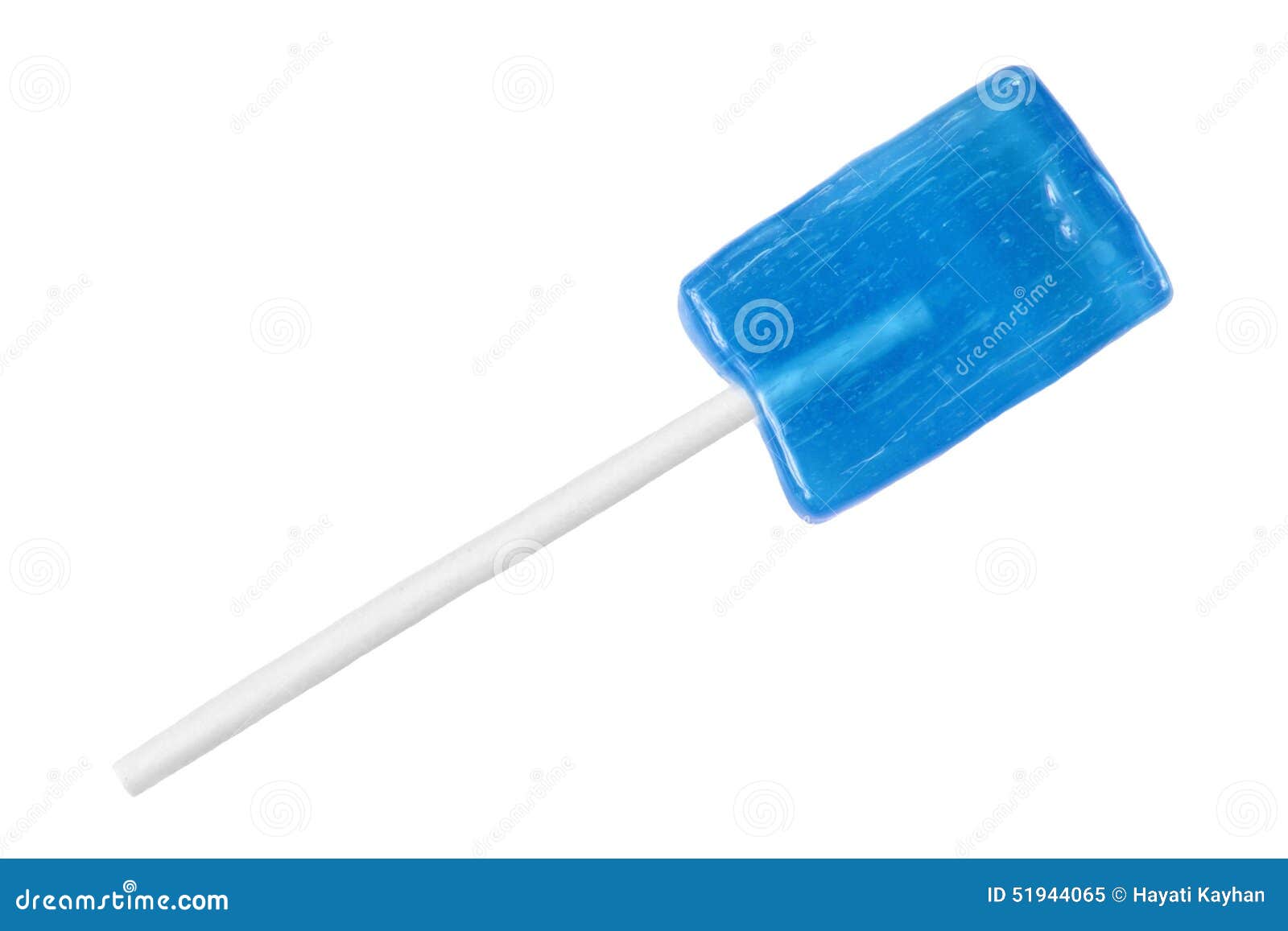 Pirulito Azul Isolado No Fundo Branco Imagem de Stock - Imagem de ...