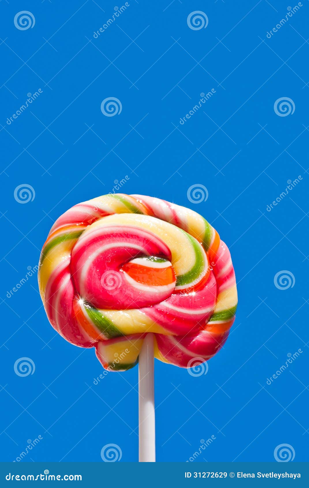 Pirulito colorido imagem de stock. Imagem de confeitaria - 31272629