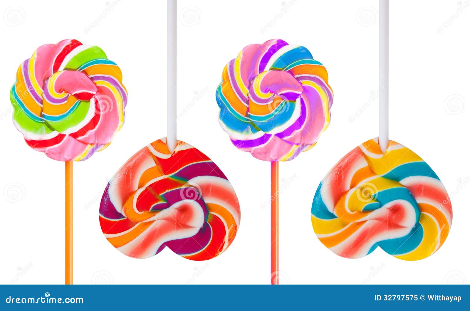 Pirulito colorido imagem de stock. Imagem de listrado - 32797575