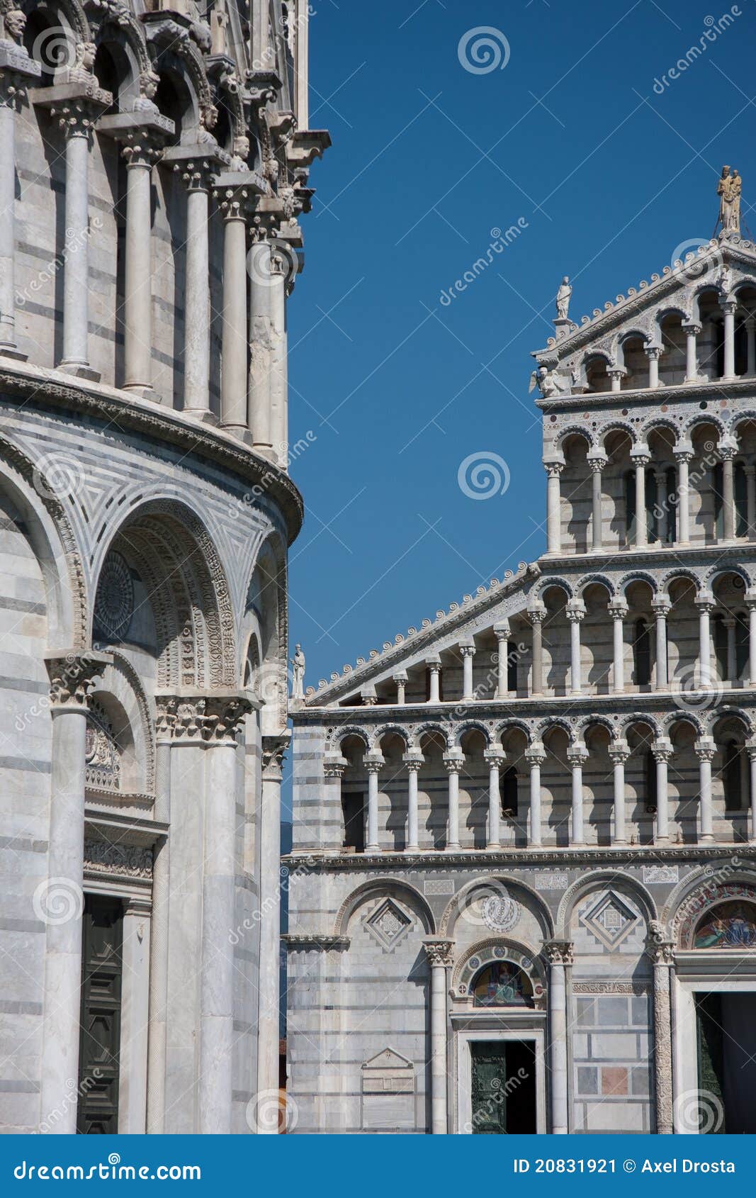 Pisa buildings stock image. Image of architecture, detail - 20831921
