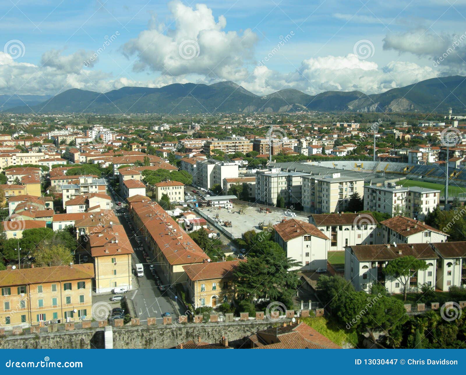 The Pisa cityscape stock image. Image of cityscape, piza - 13030447