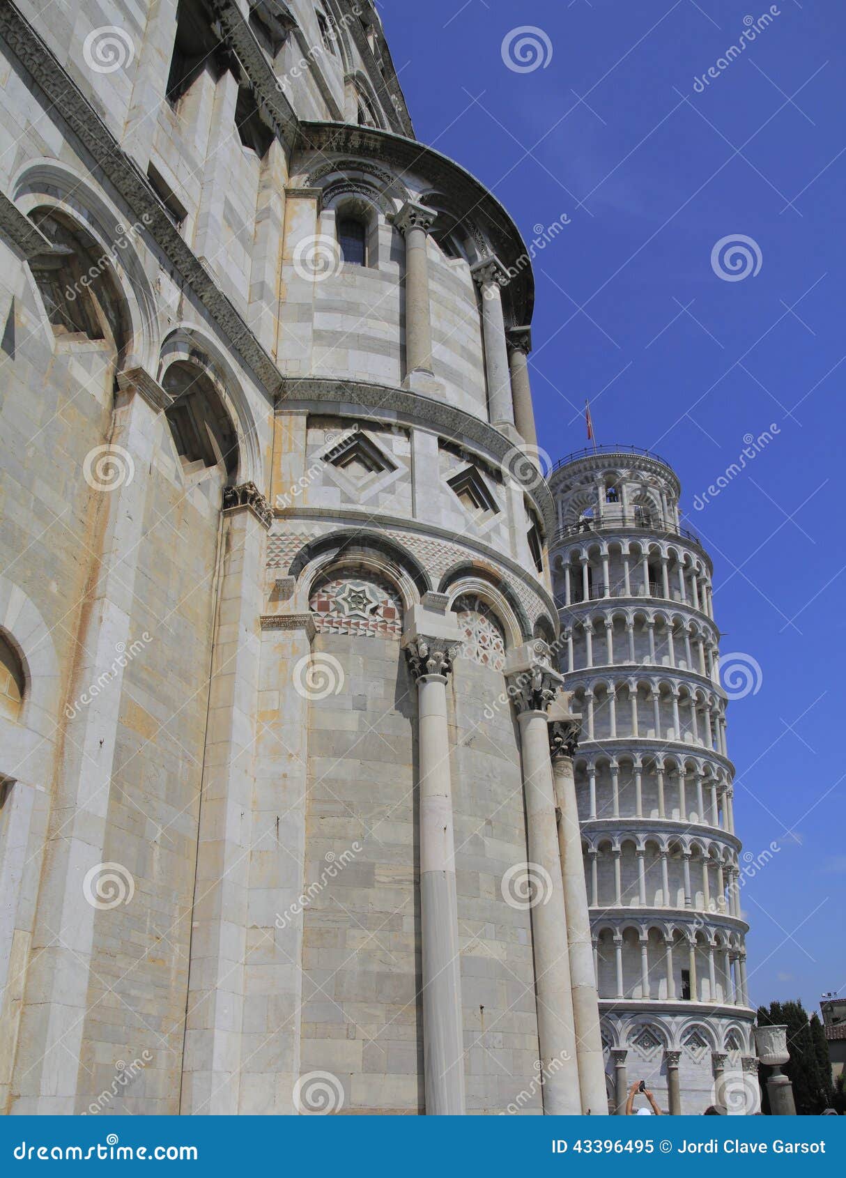 Pisa. the Dome and Leaning Tower Stock Image - Image of square ...